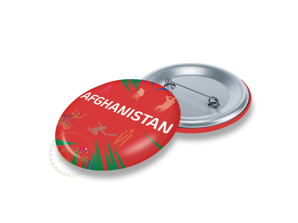 Afghanistan Pin Badge – designtuktuk