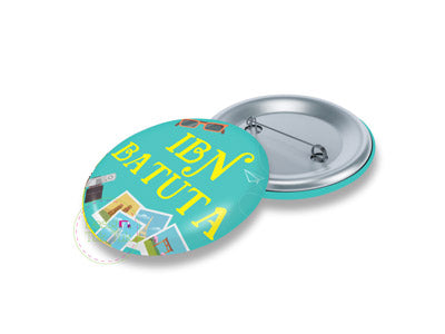 Ibn Batuta Pin Badge – designtuktuk