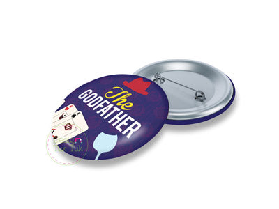 The Godfather Pin Badge – designtuktuk